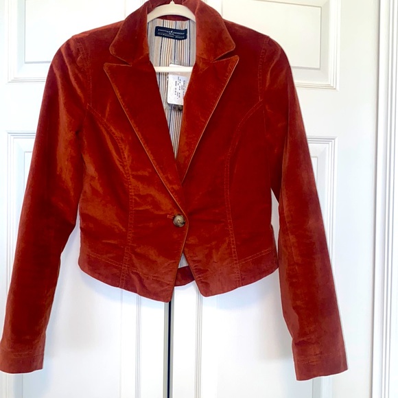 Peruvian Connection | Jackets & Coats | Jewel Toned Velveteen Blazer Sz ...